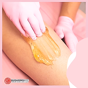 Sugaring Paste Package - 12oz Sugaring Paste for sensetive Skin and Set of Gloves (4 Pieces)