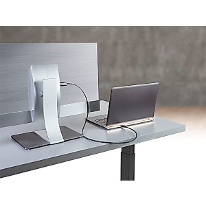 Monoprice USB C to HDMI 3.1 Cable - 5Gbps, 4K@30Hz, Type-C, Mirror or Expand You PC Display, 9 Feet, Black