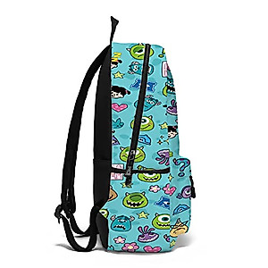 TUGIVUYS Anime Back-pack 17-Inch Cartoon Cute Lightweight Waterproof Travel Laptop Book-bag Fashion Leisure Back-pack