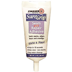 Zinsser 2861 SureGrip Seam & Repair Adhesive Tube, 2-Ounce, Model: 2861