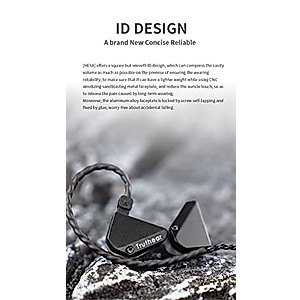 Fanmusic Truthear Hexa 1DD+3BA Hybird Earphones with 0.78 2Pin Cable Earbuds