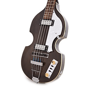 Hofner HI-BB-PE-TBK Ignition Pro Violin Bass, Transparent Black