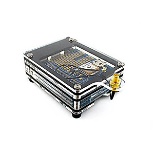 C4Labs Zebra Case Kit for Adafruit GPS HAT and Raspberry Pi 4B 3B, 3B+, and Pi 2B