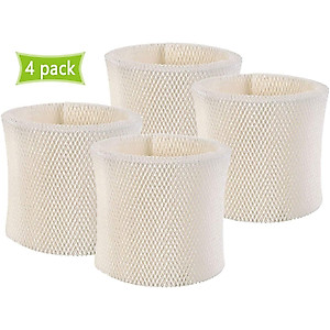 Lxiyu 4-Pack Replacement Humidifier Wick Filter Compatible with Emerson MAF-1, Fits MA0950, MA1200, MA1201, MA09500, MA12000, MA12001, MA12010