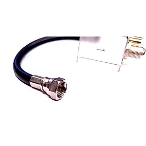 TV/Game Computer Switch Box for Atari 2600, Audio Video Switch with Cable Coaxial Hookups 75 OHM