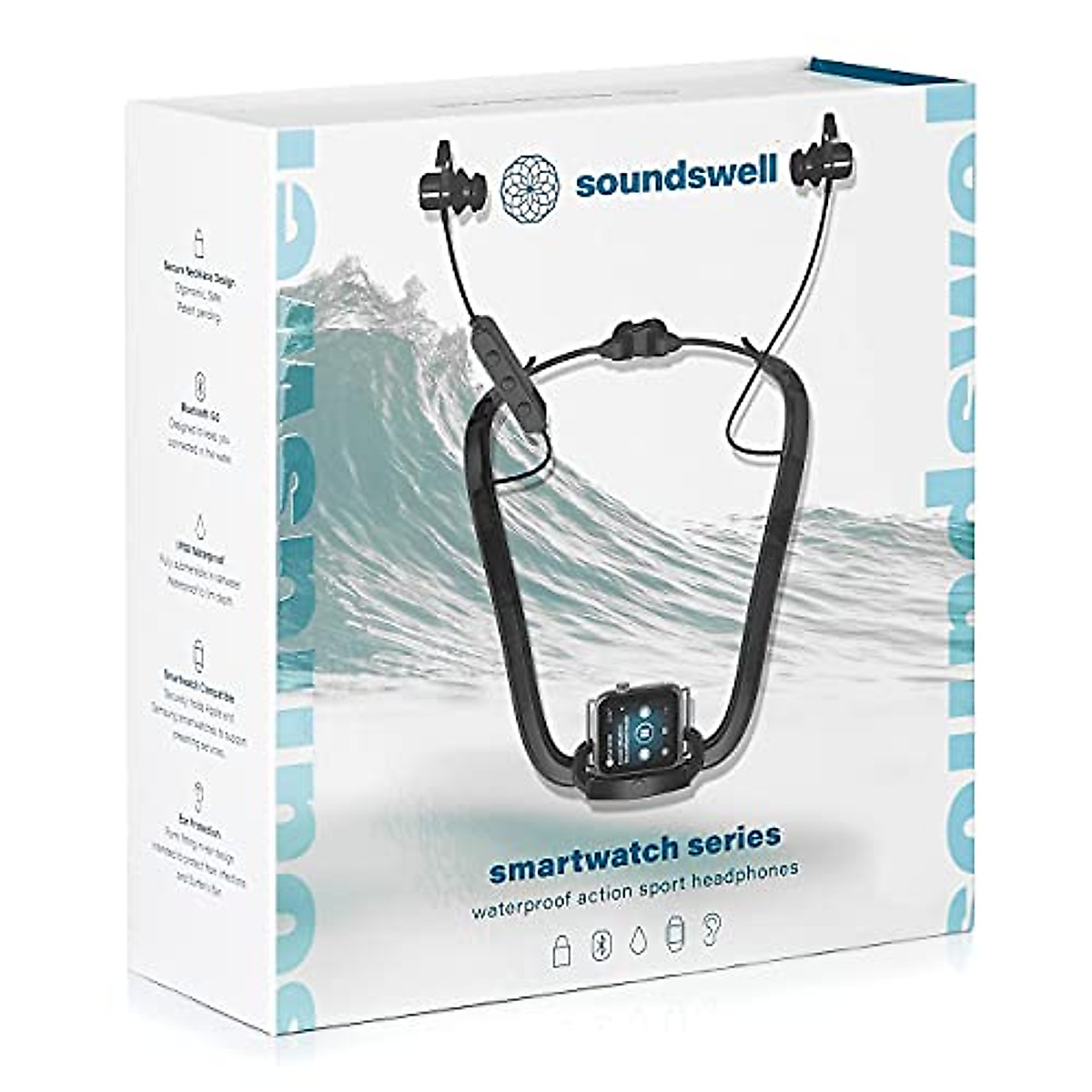 SoundSwell Smartwatch Series - Waterproof Action Headphones