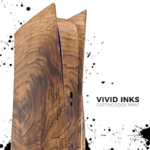 Design Skinz Raw Wood Planks V11 - Full-Body Cover Wrap Decal Skin-Kit Compatible with The Sony Playstation 5 Console (Disc Drive) + Controller