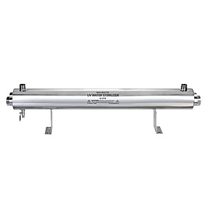 UV 110W (24GPM), Lamp Shelf Support, UV (T5), Input Voltage 110V, 1" Inlet/Outlet, Light and Audio Alarm Ballast