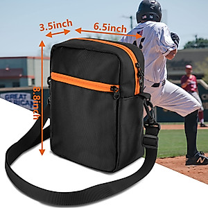 Xxerciz Case for Bushnell Velocity Speed Gun, Nylon Travel Carrying Holder for Baseball Training Speed Radar Gun (Case Only)