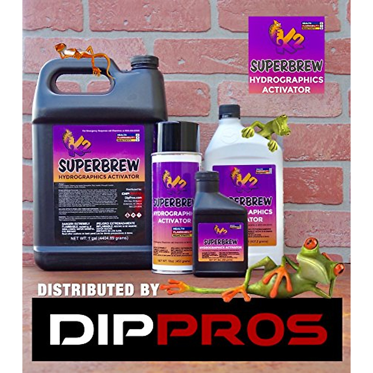 8oz K2 Super Brew Hydrographic Water Transfer Activator