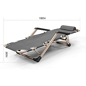 Lightweight Folding Deck Chair Zero Gravity Chair Adjustable Padded Seat Outdoor Lounge Reclining Patio Chair With Contour Pillow Multicolor Optional Sun Lounger Garden Chairs ( Color : Navy , Size :