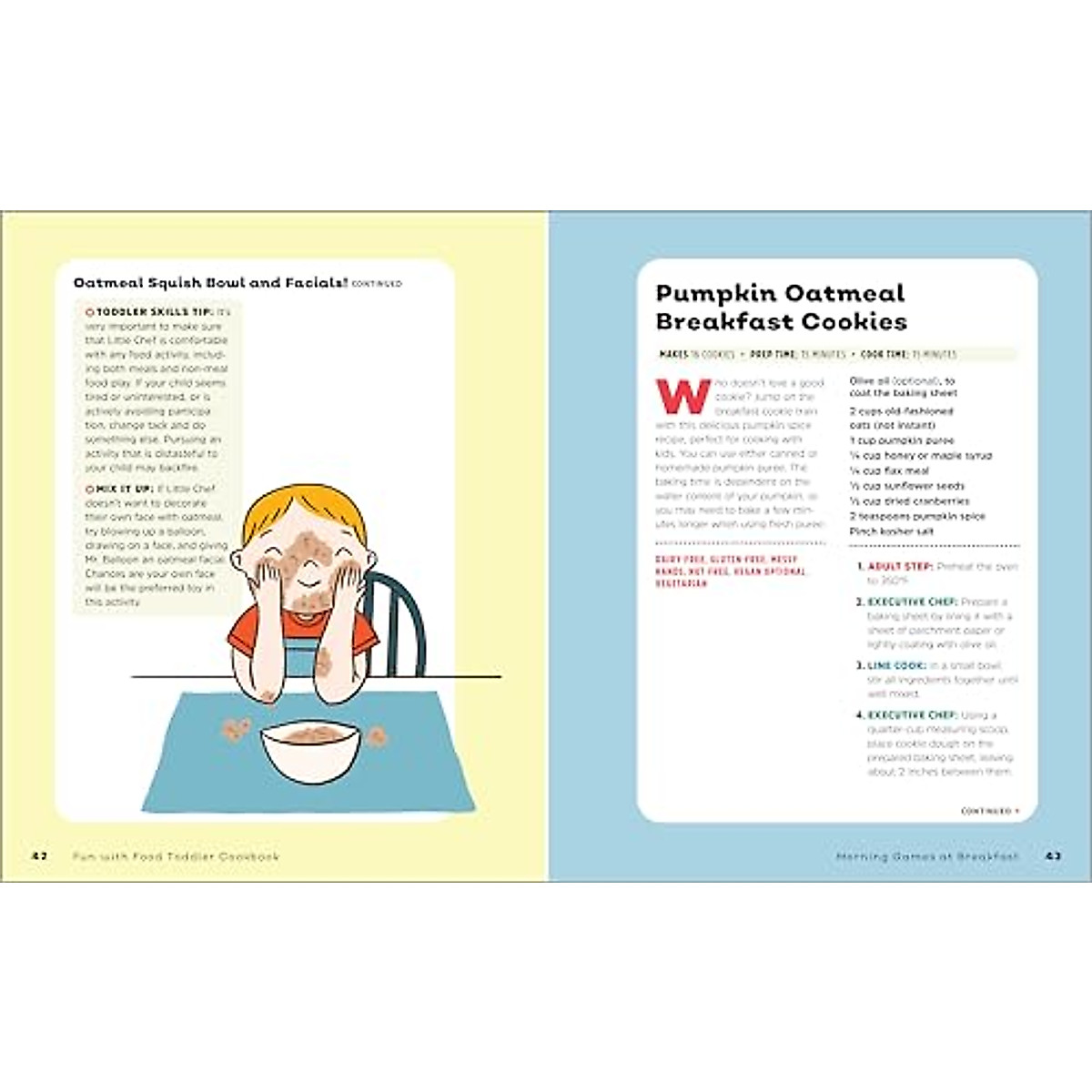 Fun with Food Toddler Cookbook: Activities and Recipes to Play and Eat