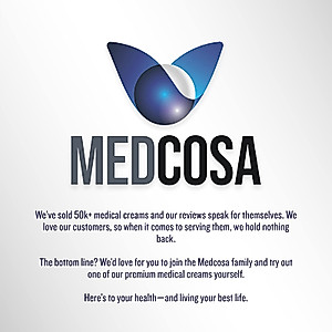 Medcosa Diaper Cream | Your Daily Defense Against Diaper Rash | Baby Butt Cream w/Zinc Oxide | Helps Protect, Soothe & Reduce Redness & Irritation (2 pack)