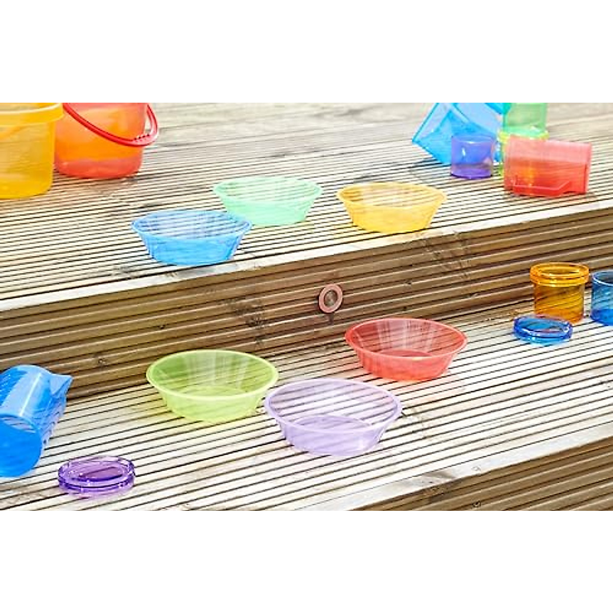 TickiT 73117 Translucent Colour Sorting Bowls