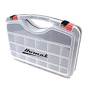 Homak Double Sided Plastic Organizer, HA01423075