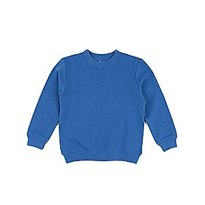 Leveret Kids & Toddler Boys Girls Long Sleeve Sweatshirt Royal Blue (Size 4 Years)