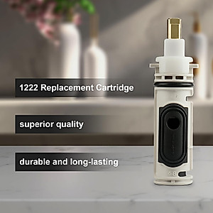 1222 One-Handle Posi-Temp Faucet Replacement Cartridge | Compatible with Shower Only Configurations and Moen Tub Shower | Aftermarket Replacement | Durable Brass and Plastic