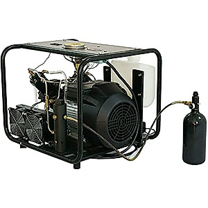 HPDMC High Pressure Air Compressor 110V - 2.2KW / 3HP - 2.1CFM @ 4500psi PCP Paintball Fill Station & Charging System, an Oil Water Separator for Free