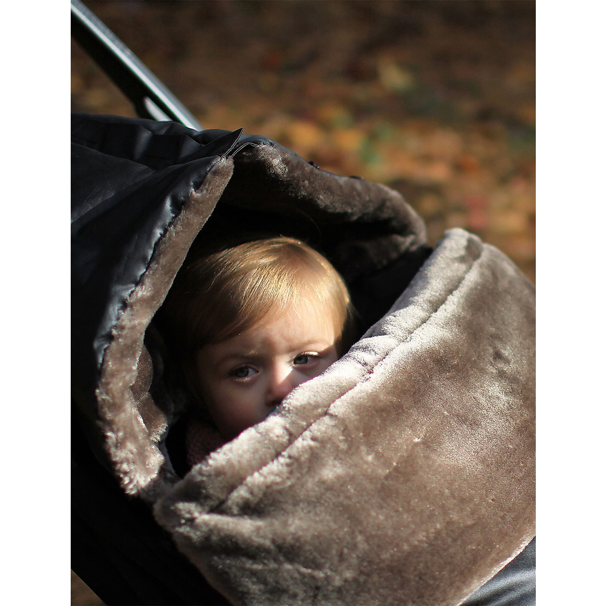 7AM Enfant Universal Stroller Footmuff - Water Repellent Winter Bunting Bag for Strollers & Car Seats, Soft Micro-Fleece & Plush Lined Stroller Footmuff for Baby Boy & Girl | WaxedPOD