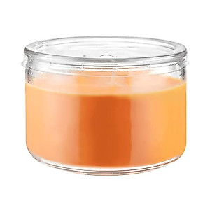 CANDLE-LITE Scented Orange Vanilla Dreamsicle 3-Wick Jar Candle, 10 oz, Yellow, 10 Ounce