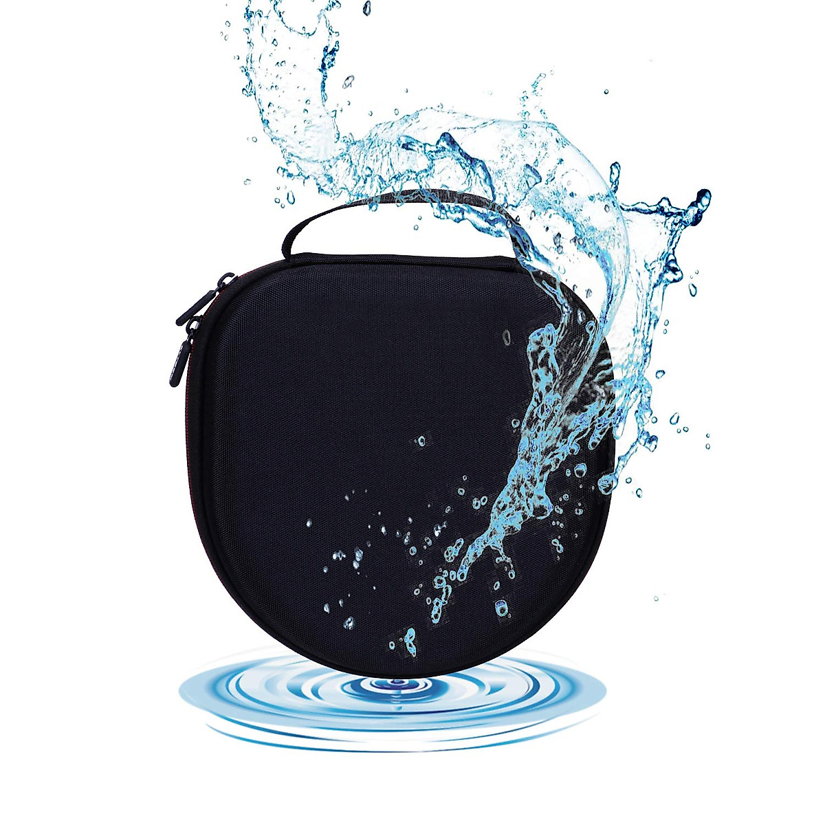 LTGEM Case Compatible with Sony WH-CH720N / WH-CH520 / WHCH710N / WH-CH510 Noise Canceling Headphones Over The Ear Headset, Black+Gray