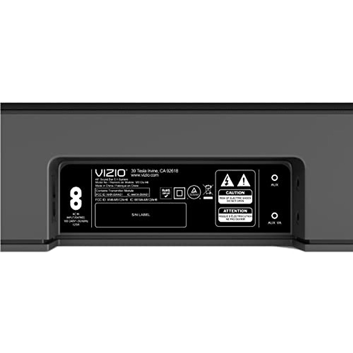 VIZIO M-Series 5.1.2 Immersive Sound Bar with Dolby Atmos, DTS:X, Bluetooth, Wireless Subwoofer, Voice Assistant Compatible, Includes Remote Control - M512a-H6