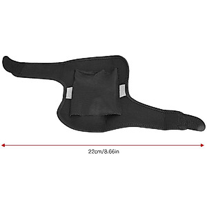 Elbow Brace Support Sleeve, Adjustable Elbow Guard with Compression Straps for Athletic Golfers Arthritis Tendonitis Joint Pain, Cubital Tunnel Splint, Sports Injury(one)