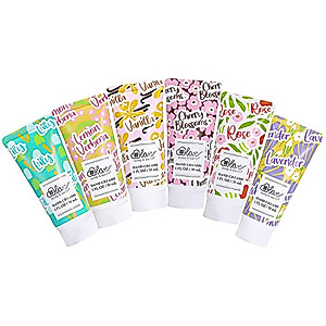 Hand Cream Gift Set - Hand Lotion Gift Set for Dry Crack Hands, Travel Moisturizing Hand Lotion with Vitamin E, Hand Cream Gift Set for Women Christmas Birthday Valentine. Pack of 6,1.0 oz Tube