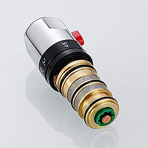 Bathroom Thermostatic Shower Mixer Wall Mount Hot Cold Water Showering Faucet Temperature Control Valve