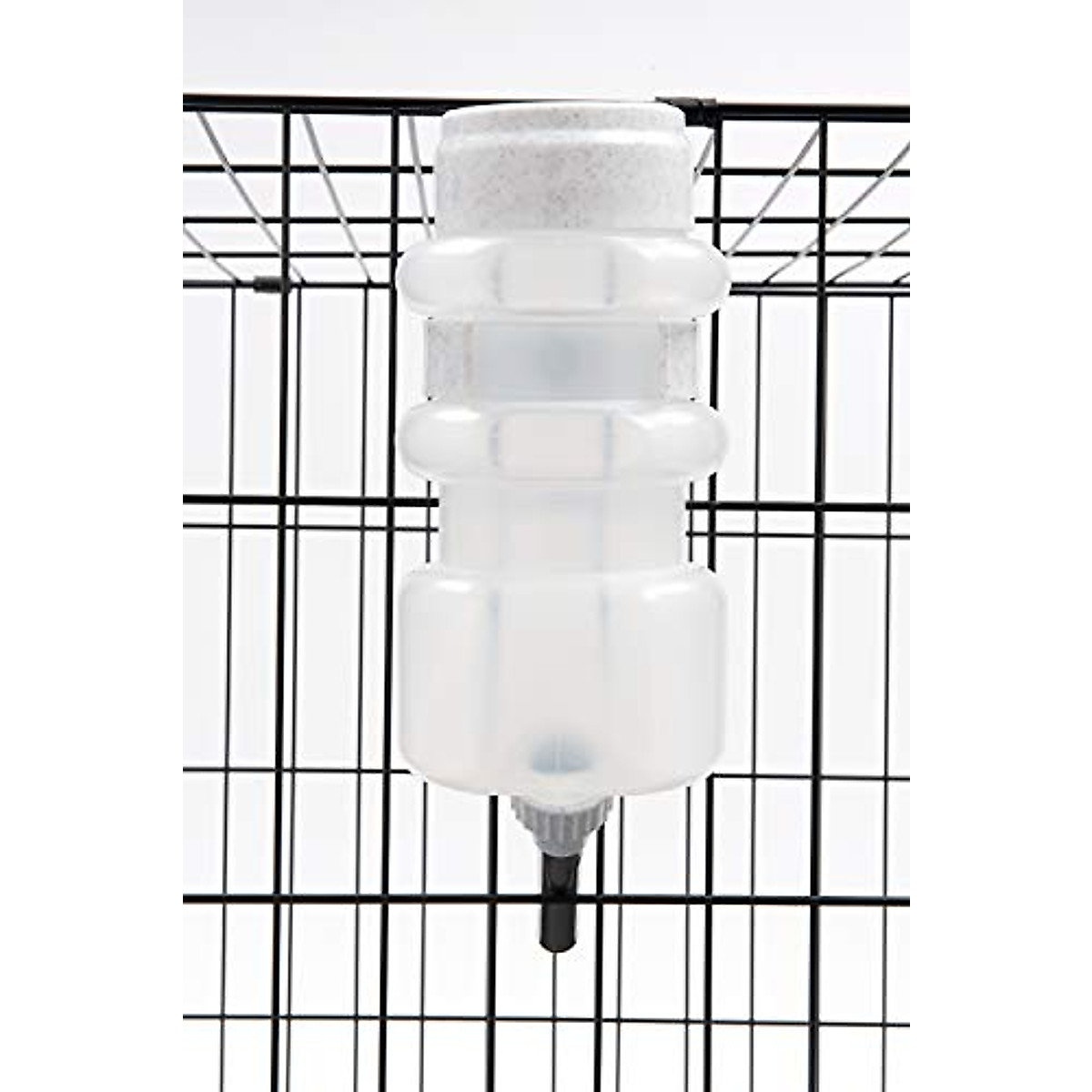 Lixit Top Fill NO-Drip Water Bottles for Dogs. (44 FL Oz (Pack of 1), White)