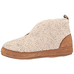 Acorn womens Recycled Ela Boot With Berber Upper and Lining Slipper, Natural, 5 6 US