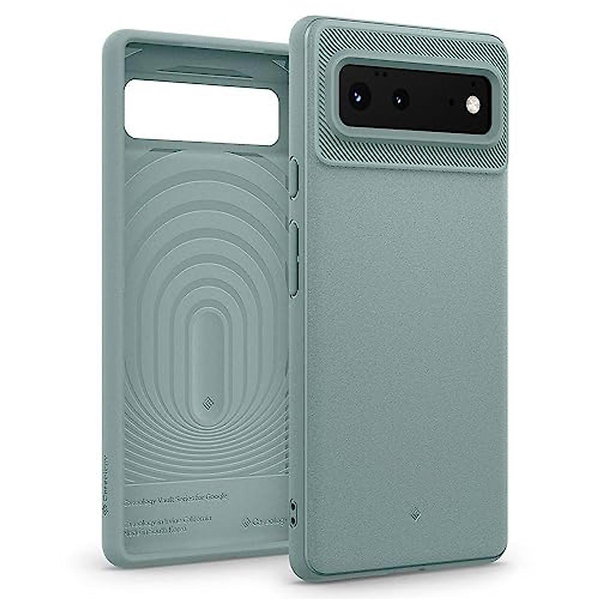 Caseology Vault Protective Case Compatible with Google Pixel 6 Case (2021) - Sage Green