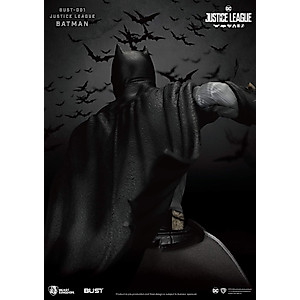 Beast Kingdom Justice League Action Bust Series: Batman PVC Bust Multicolor 6 inches