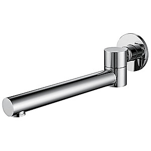 SYLKWOR Kitchen Faucets,Modern Wall Mounted Bath Tap Bathtub Faucet Spout Bath or Basin Spout Bath Filler Spout