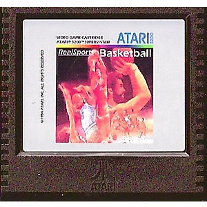 REALSPORTS BASKETBALL, ATARI 5200