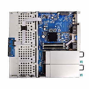 Synology RackStation RS1619xs+ iSCSI NAS Server with Intel Xeon 2.2GHz CPU, 64GB Memory, 4TB SSD and 24TB HDD, Rail Kit, DSM Operating System