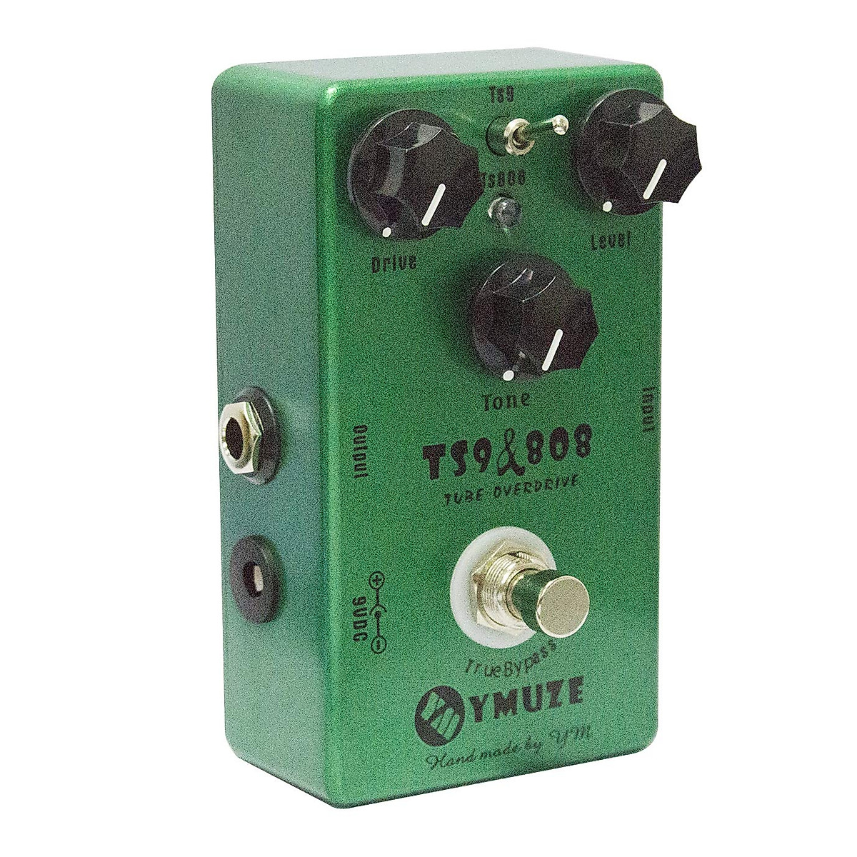 YMUZE Hand-made TS9 TS808 Tube Overdrive Guitar Effect Pedal True Bypass (YMUZE TS9)