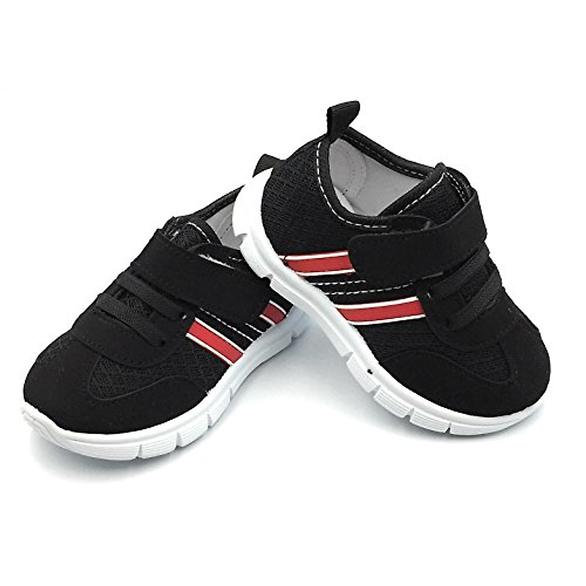 Bless Children Baby Toddlers Boy's Girl's Breathable Fashion Sneakers Walking Running Shoes,Black1209.Size 6