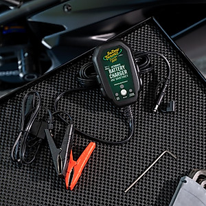 Battery Tender Junior 12V, 800mA Battery Charger and Maintainer for Lead Acid and Lithium Batteries - Switchable Battery Charger for Powersports - 022-0199-DL-WH