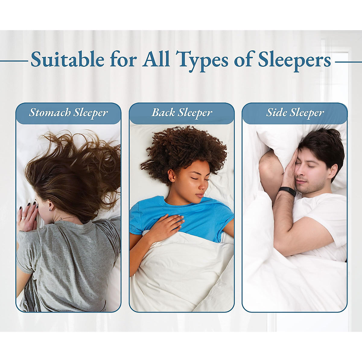 California Design Den Adjustable King Size Bed Pillow - Soft Down Alternative Fill, Adjustable Loft Memory Foam - Cooling Hotel Pillows for Back, Stomach or Side Sleepers - Medium Soft, CertiPUR-US