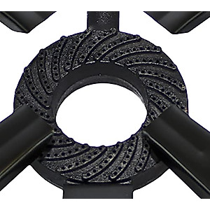 Flame King Heavy Duty 100,000 BTU, 0-20 PSI, Turkey Fryer Single Propane Burner Bayou Cooker, Outdoor Stove for Home Brewing, Maple Syrup Prep, Cajun Cooking