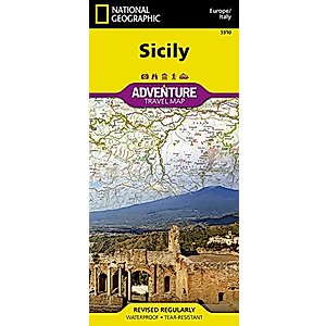 Sicily Map [Italy] (National Geographic Adventure Map, 3310)