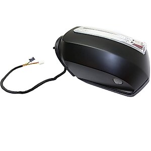 Kool Vue Driver Side Power Heated Mirror for Mercedes Benz ML350 GL450 GL550 ML550 ML63 AMG 2009-2010 Power Fold With Signal Light, Memory & Puddle Lamp Paintable