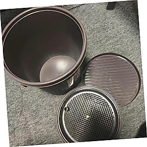 Holibanna Tea Dregs Drainage Bucket 2.11 Gallons Wastewater Barrel with Lid Office Tea Ceremony Bucket Plastic Tea Residue Filter Bucket Trash Can