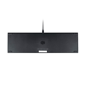 Cooler Master USB Type-C (Keyboard Side), USB 2.0 Type A (Computer Side) Sk-650-Gklr1-US SK650 Mechanical Keyboard with Cherry MX Low Profile Switches In Brushed Aluminum Design,BlacK Layout,Full