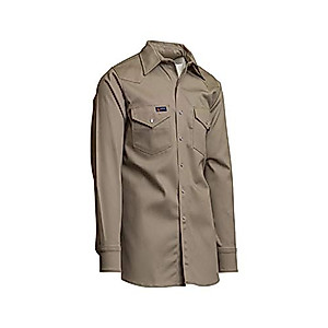 Lapco FR INKWS-17 L Flame Resistant Welder's Shirts