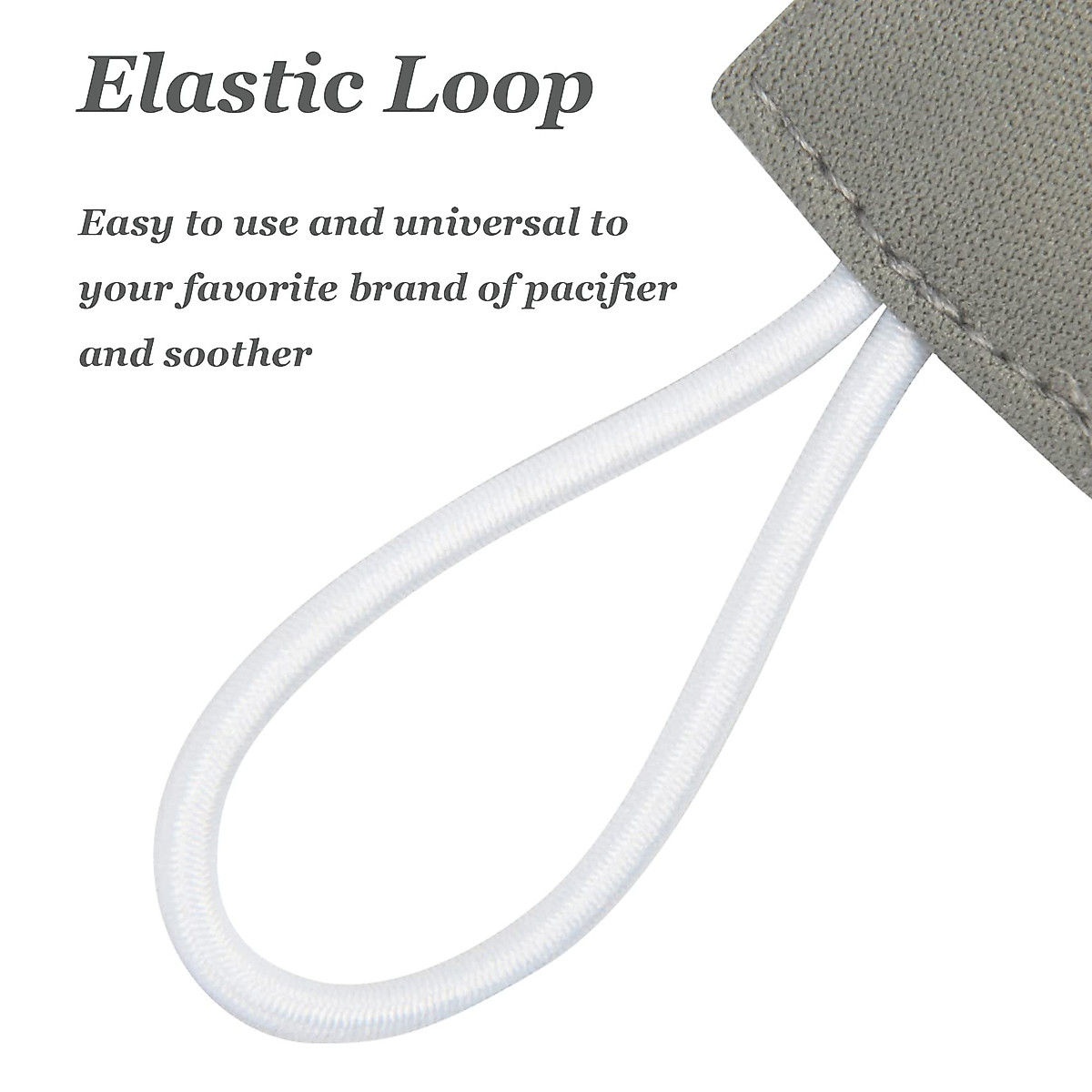 Babygoal Rainbow Pacifier Clips, 6 Pack Binky Paci Holder and Leash for Boys and Girls Fits for Most Pacifier, Binkie Styles & Baby Teethers & Toys and Gift 6PS26