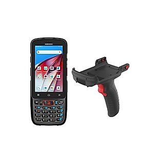 MEFERI ME40K Android 12 Barcode Scanner with Pistol Grip, Equip SE4710 Zebra Scanner Engine, 5180mAh, PDA Handheld Mobile Computer Snapdragon Octa-core CPU, 4G BT WiFi GPS NFC