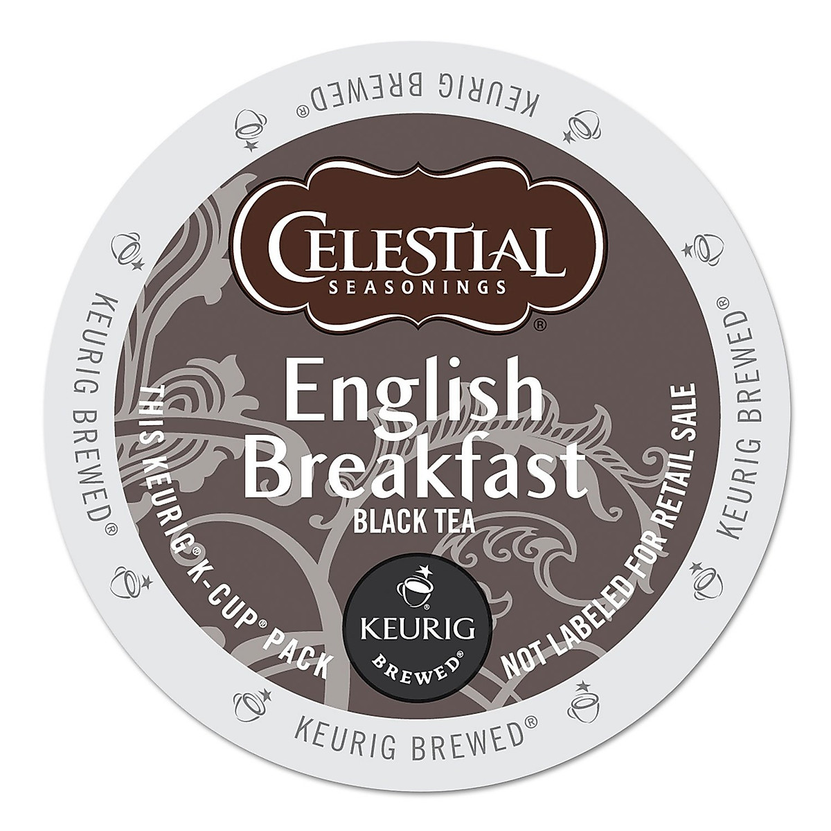 Celestial Seasonings® English Breakfast Tea Single-Serve K-Cup®, Carton Of 96