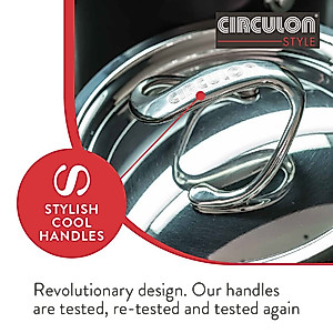 Circulon Style Hard Anodised Skillet, 28cm